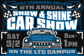 6th Annual Show and Shine Car Show - Lively Technical College